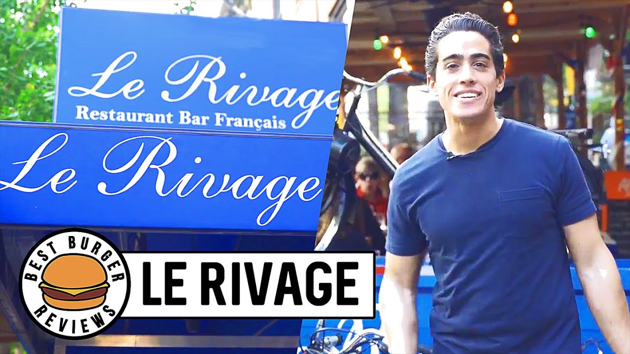 Best Burger Reviews - Le Rivage (Manhattan, NYC) - YouTube