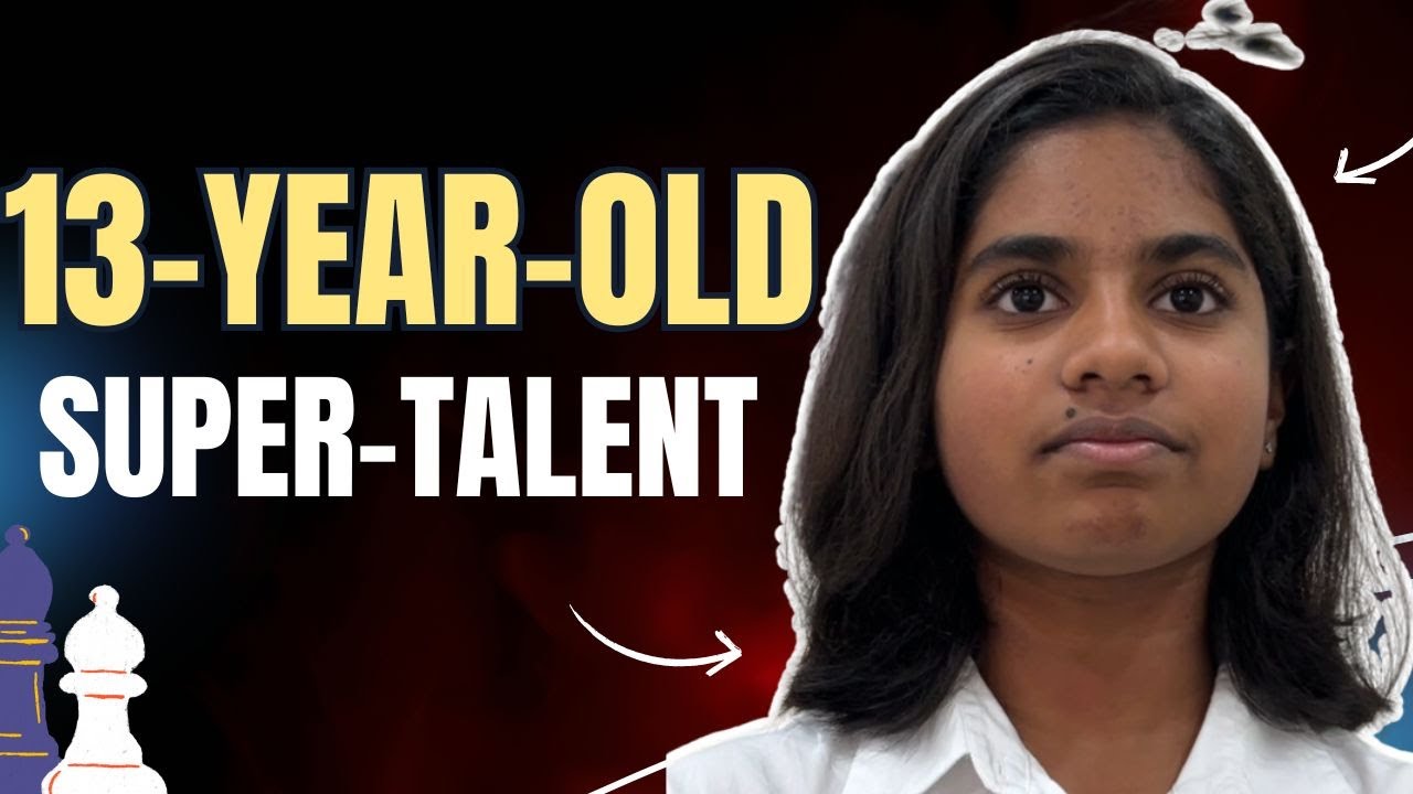 I Want To Become A Grandmaster Playing In The Open Section - Kirthika B - YouTube