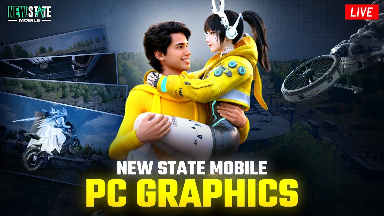 NEW STATE Mobile LIVE 🔥 | Ultra Graphics Gameplay | PUBG New State Live ...