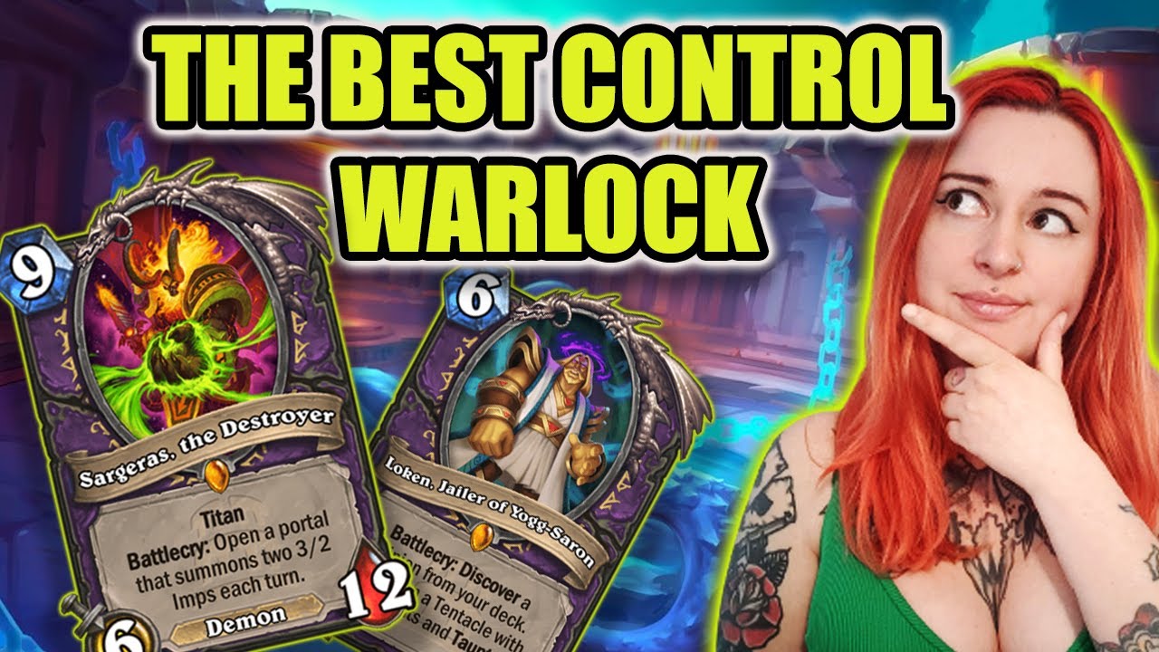 TITANS Control Warlock. Could this be the next top tier Hearthstone ...