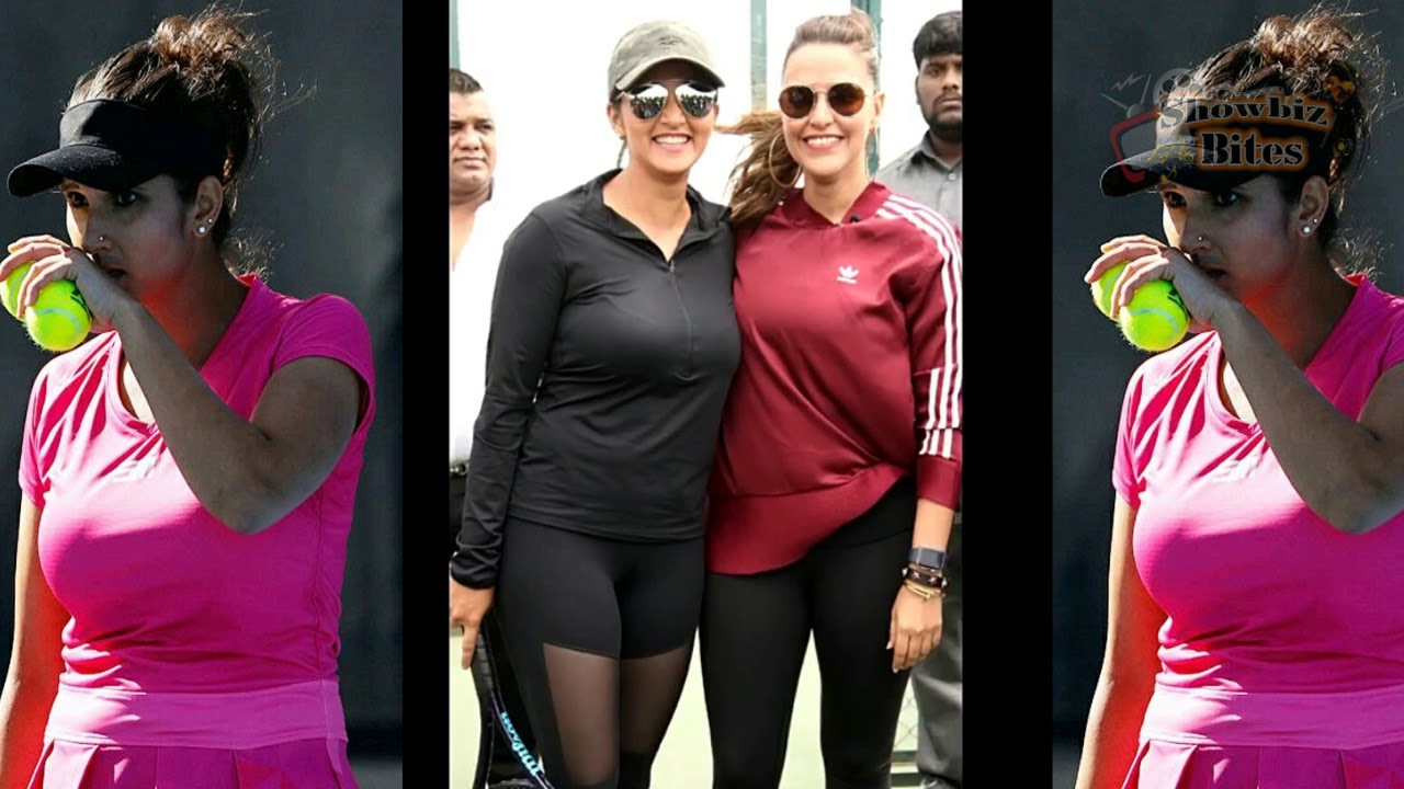 Sania Mirza and Neha Dhupia Look Ravishing Together - YouTube