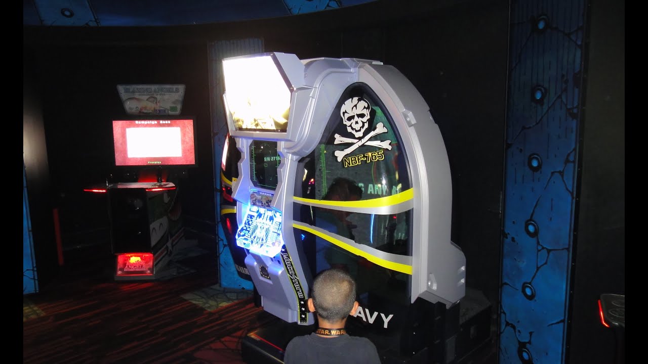 The Namco Mach Storm Simulator Video Game at Disneyquest in Downtown ...
