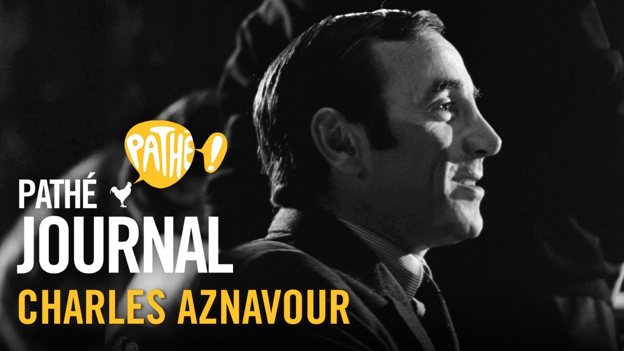 1965 : Charles Aznavour | Pathé Journal - YouTube