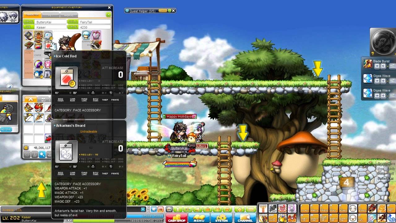 Maplestory Dominator pendant & My temporary Equips [BeraGMS] - YouTube