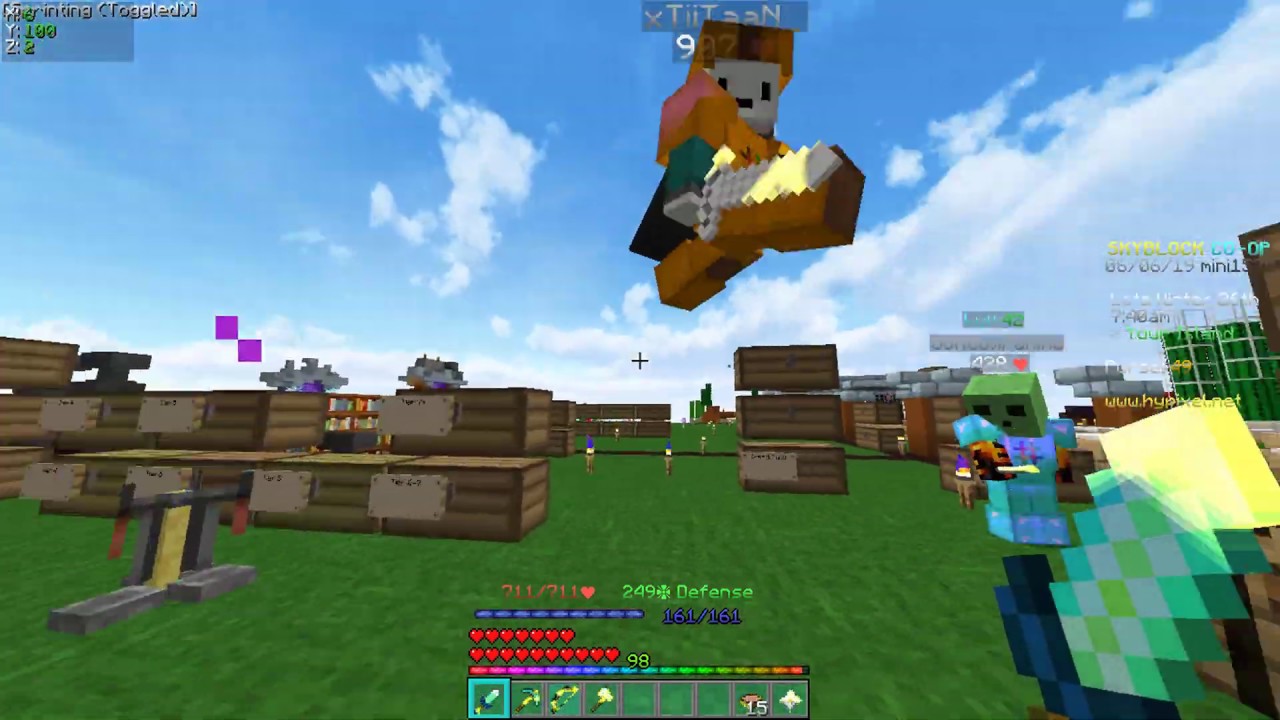 HYPIXEL SKYBLOCK EP 109 - GUILD COOP RPG - YouTube