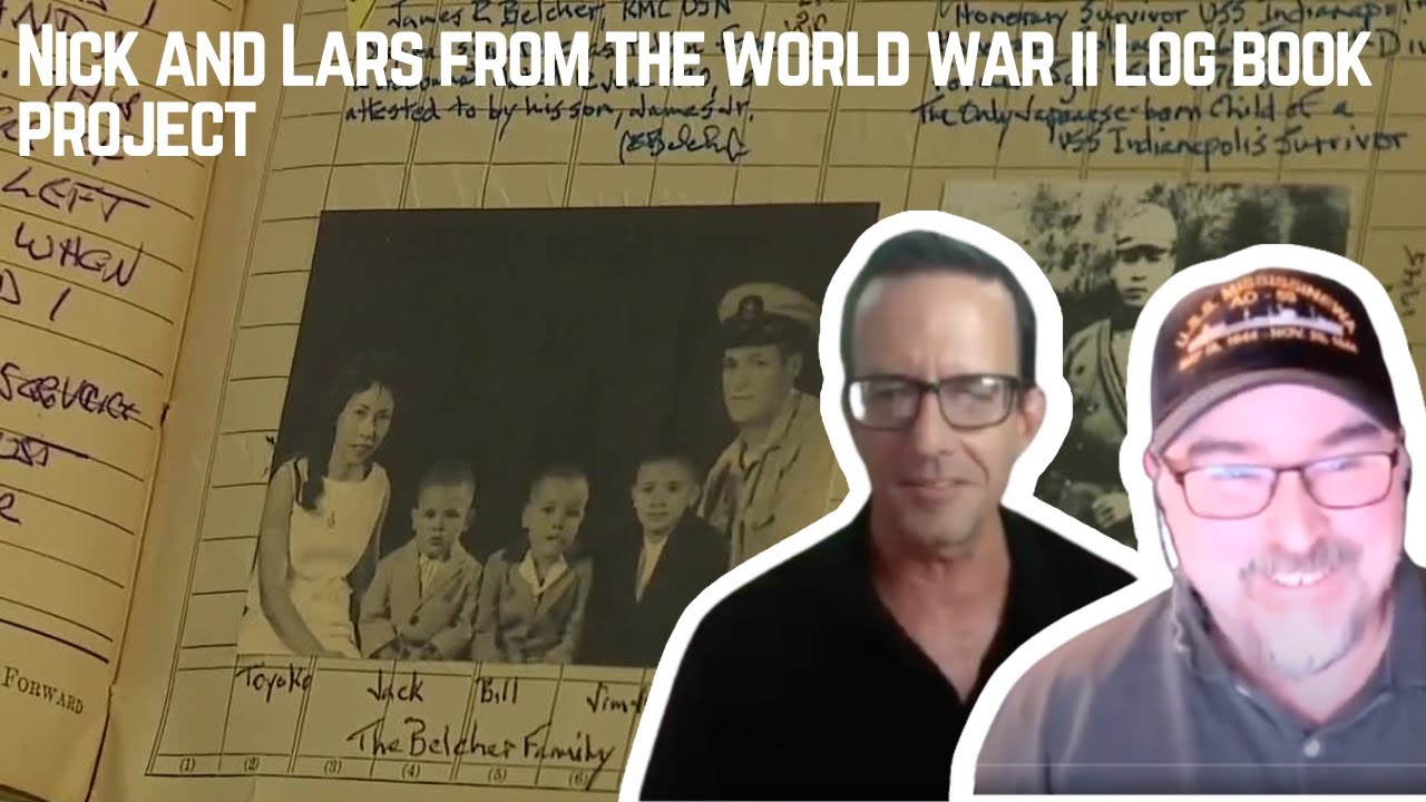 Nick Devaux and Lars McKee's World War II Logbook Project | 2023 VET-A-THON - YouTube