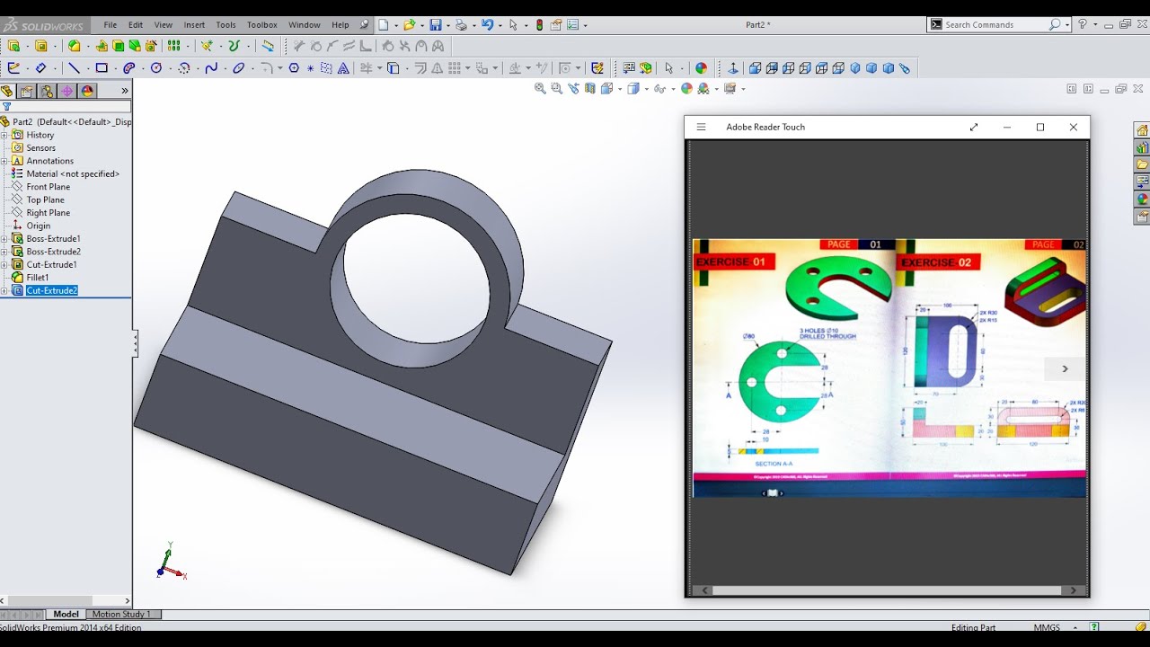 Solidworks tutorial #12 - YouTube