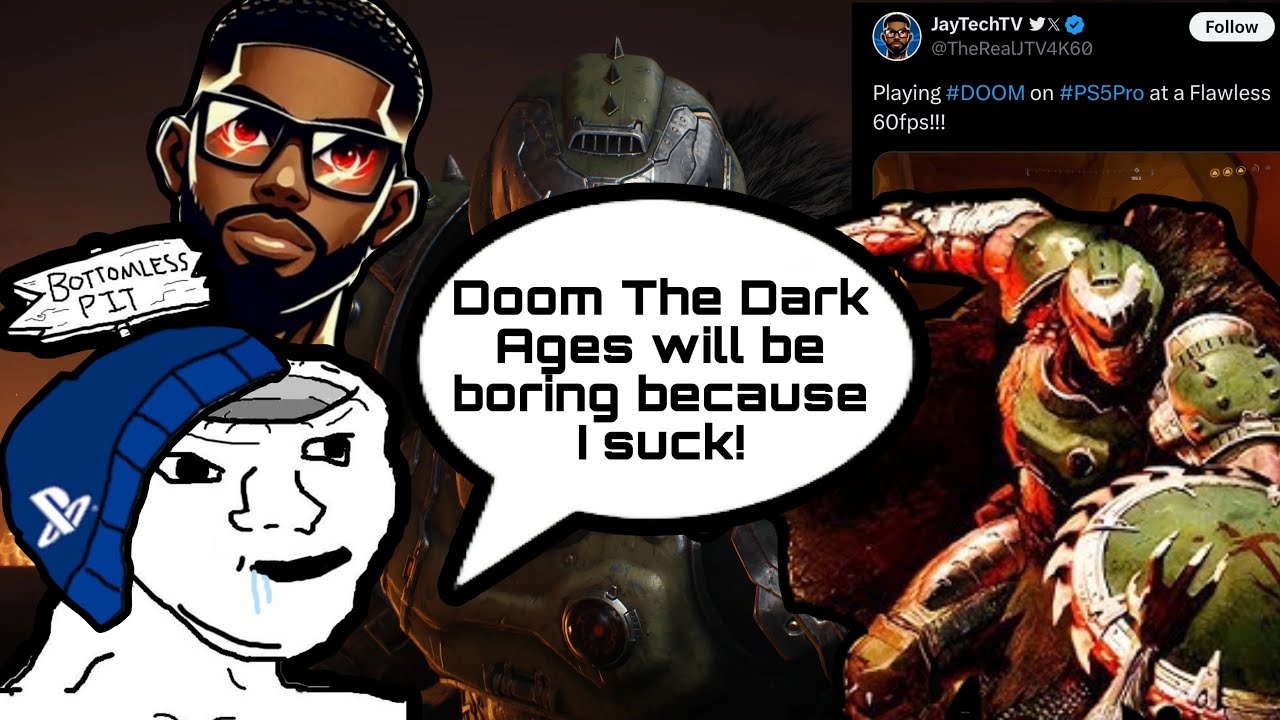 JayTechTV Posted TERRIBLE Doom Gameplay And The Internet Roasted Him For It - YouTube