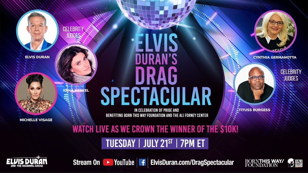 ELVIS DURAN'S DRAG SPECTACULAR - YouTube