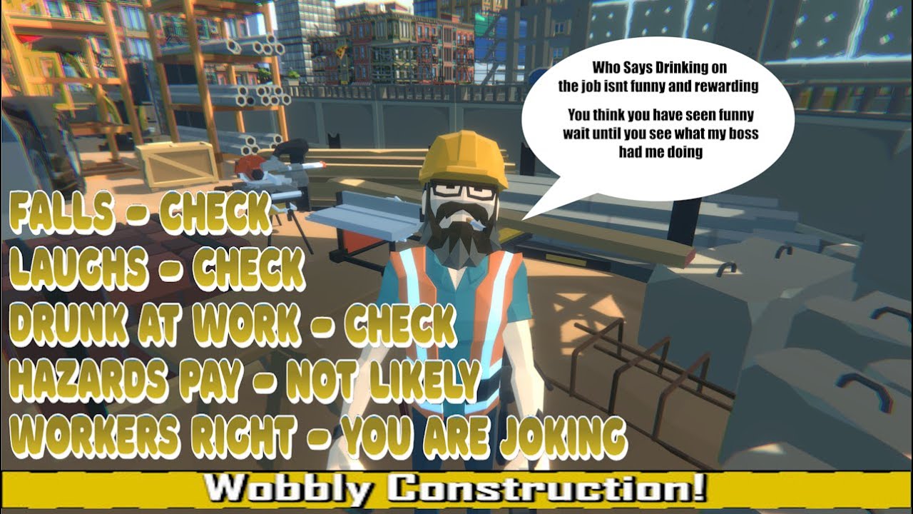 Lets Play Wobbly Construction! Part 1 - #wobblyconstruction #keymailer ...
