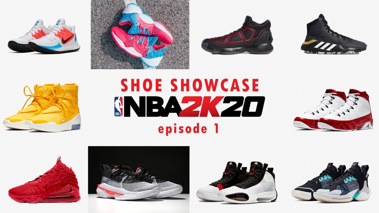 NBA 2K20 Shoe Showcase ep. 1 (LeBron 17, Curry 7, Harden vol. 4, Jordan ...