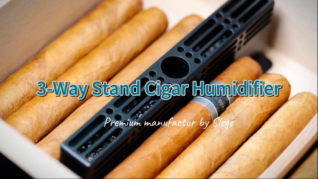 How to Use a 3-Way Stand Cigar Humidifier - YouTube