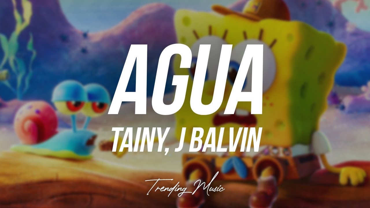 Tainy, J Balvin - Agua (Lyrics/Letra) - YouTube
