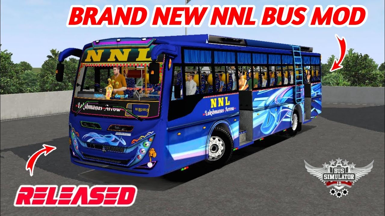 🎀💥NNL Bus Mod Release Bus Simulator Indonesia Tamil💥🎀 - YouTube
