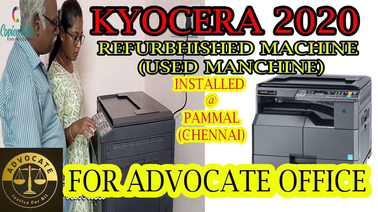 ADVOCATE OFFICE USE BASIC LEVEL XEROX MACHINE | KYOCERA 2020 MINIMUM ...