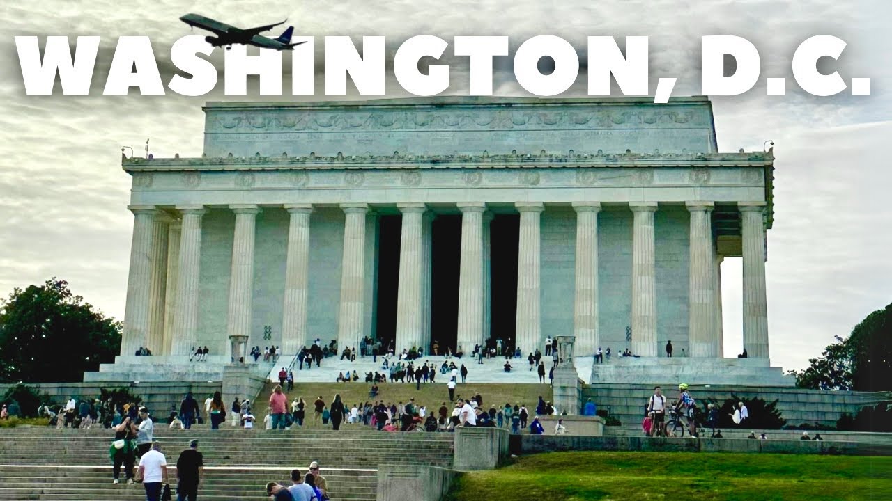 WASHINGTON, D.C.'s Walking Tour - Exploring Iconic Landmarks | 4K - YouTube