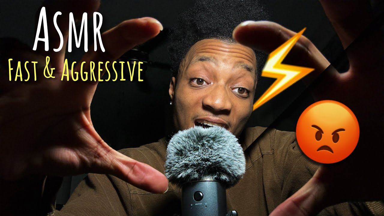 ASMR Fast & Aggressive Triggers | Random Trigger Assortment - YouTube
