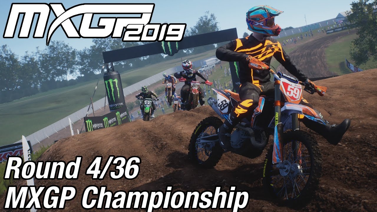 MXGP 2019 (PC) - MXGP of Great Britain: Race 2 [MXGP Rd 4/36] - YouTube