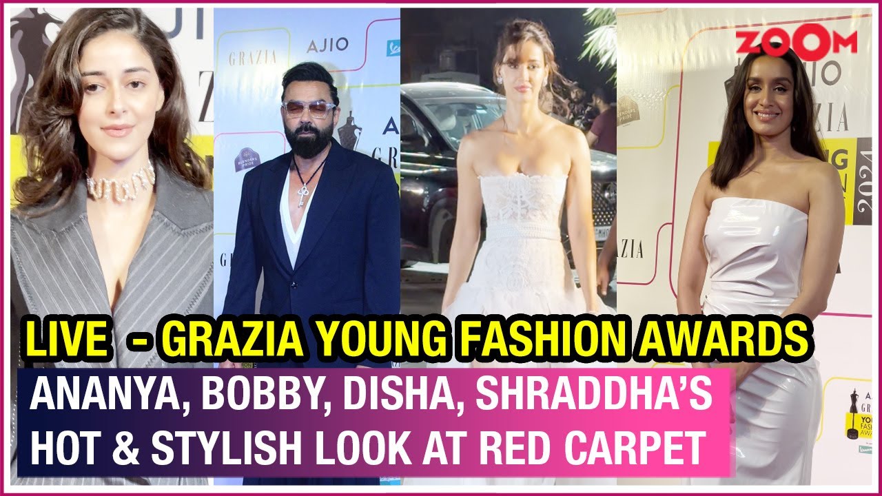 LIVE – Karan Johar, Disha Patani, Bobby Deol, Ananya Panday at Grazia ...