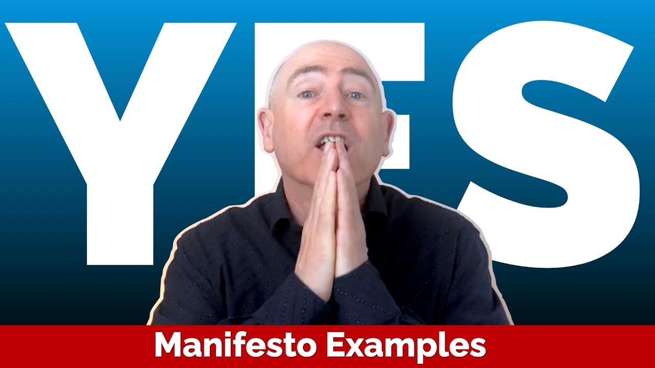 Ten of the best YES Manifesto Examples to Inspire You - YouTube