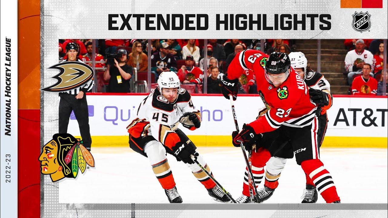 Anaheim Ducks vs. Chicago Blackhawks Feb 7, 2023 HIGHLIGHTS - YouTube