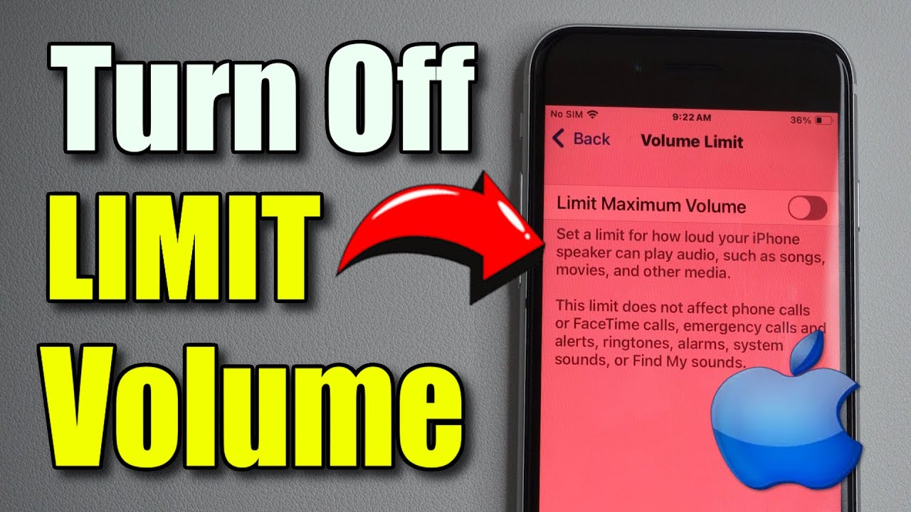 How To Turn Off Mykey Volume Limit