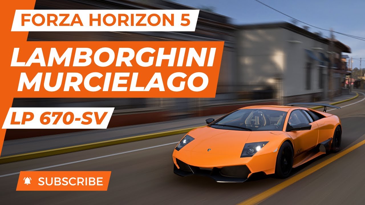 The Last Hurrah - Lamborghini Murcielago SV | Forza Horizon 5 Gameplay ...