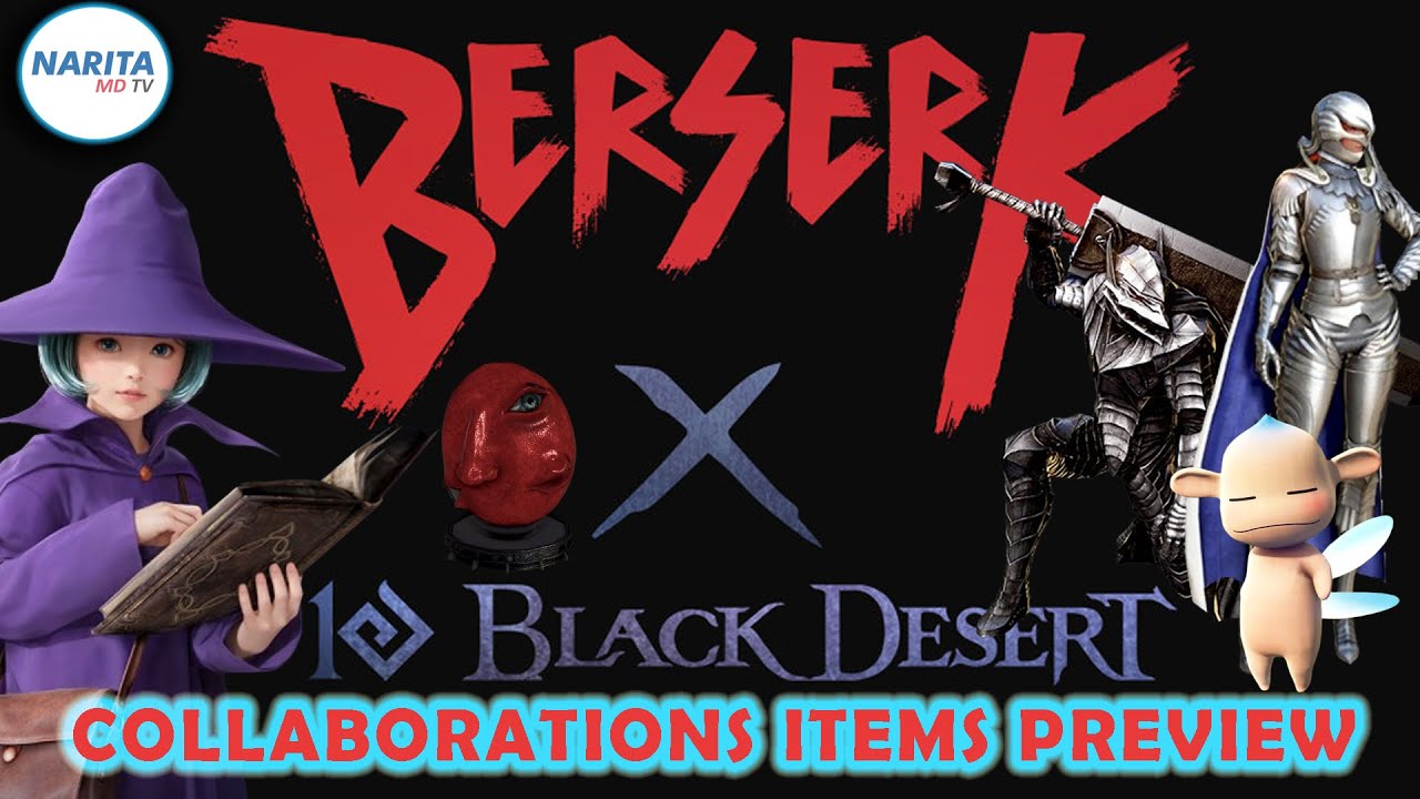 【Black Desert Online】Berserk x Black Desert Online Collaboration Items (BDO Event)【Narita MD ...