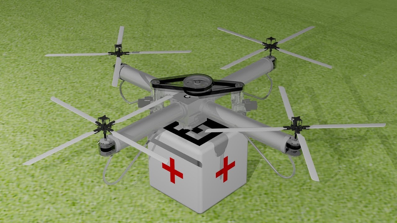 Incredible HLQ | Heavy Lift Quadcopter | DRONE - YouTube