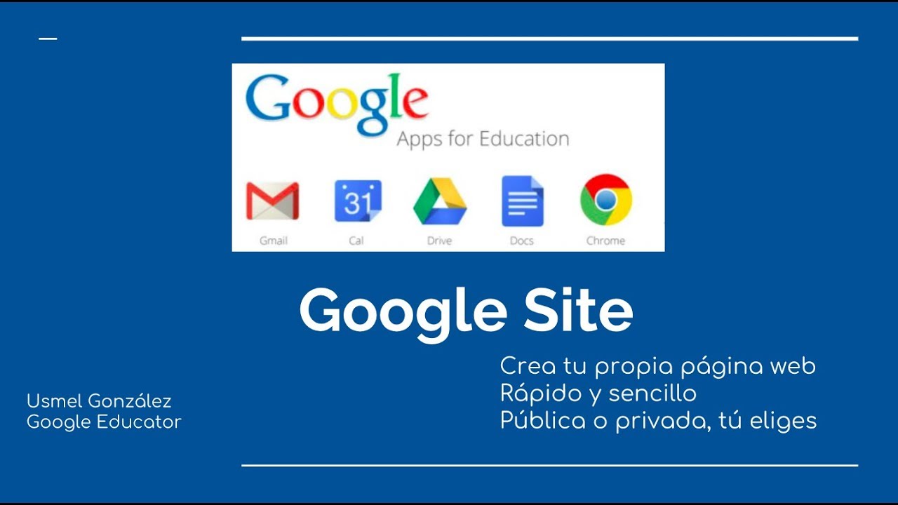 Tutorial GSite para UOC - YouTube