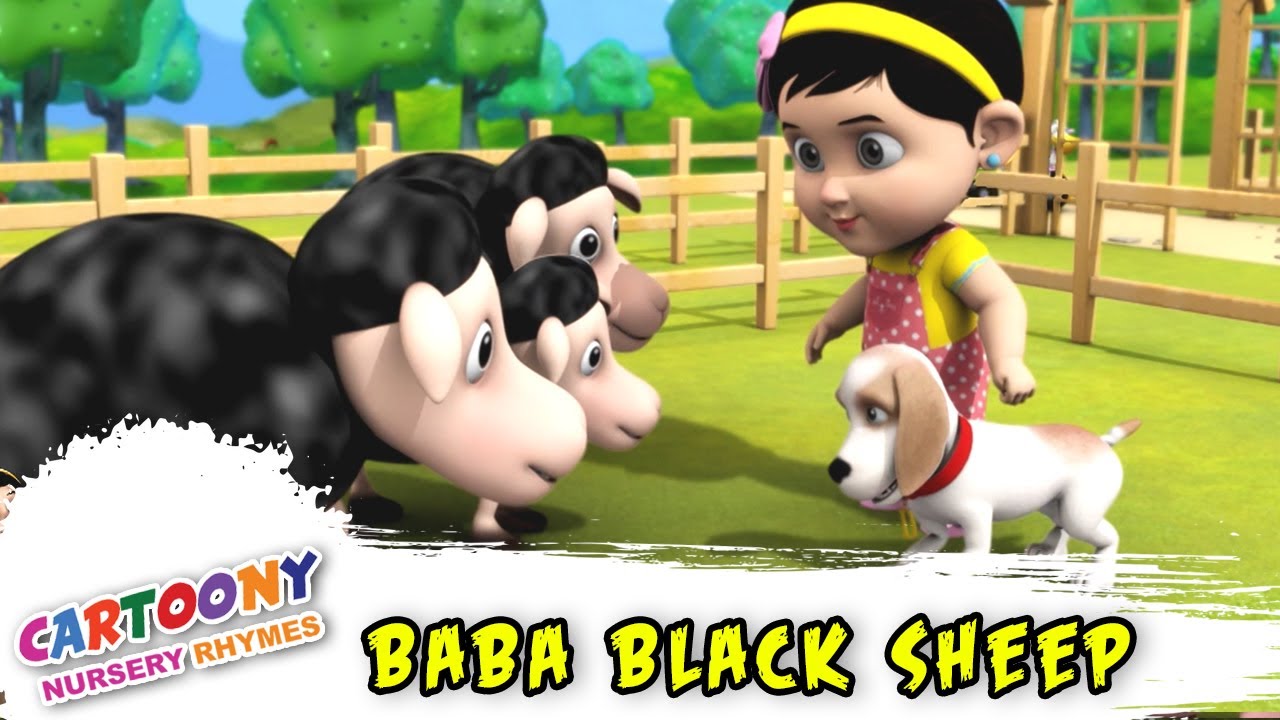 Baba Black Sheep | Educational Rhymes For Kids | Animated Rhymes For ...