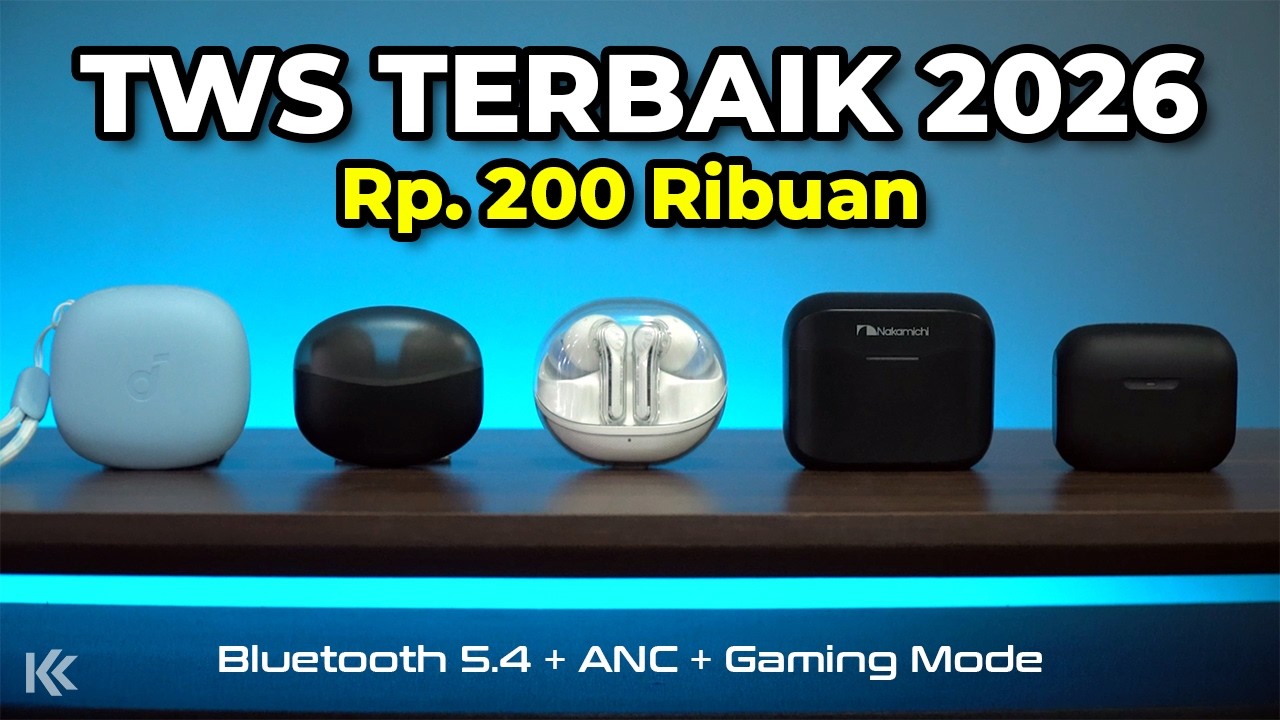 5 Rekomendasi TWS TERBAIK 2025 Harga 200 Ribuan, UPDATE Terbaru! - YouTube