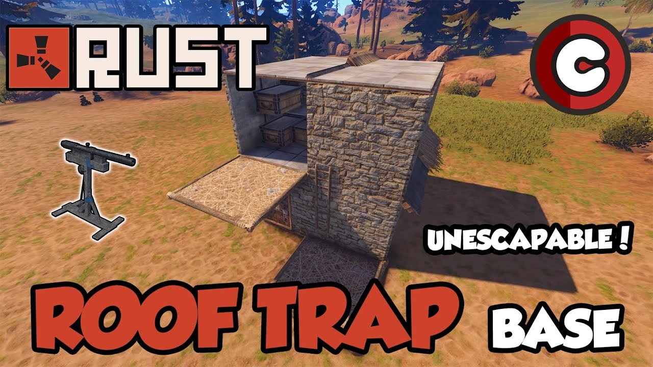 ROOF TRAP BASE! Easy solo trap base! - YouTube