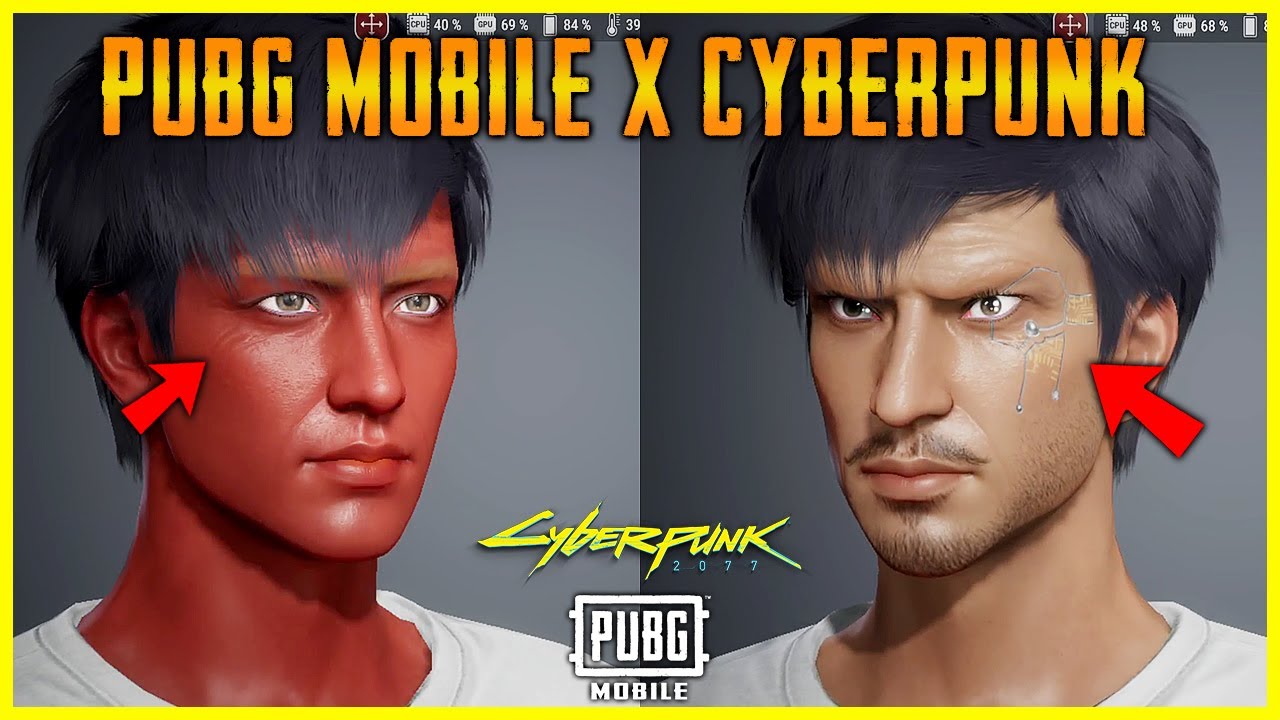 PUBG MOBILE UPCOMING CHARACTER CUSTOMISATION JUST LIKE CYBERPUNK 2077 ...