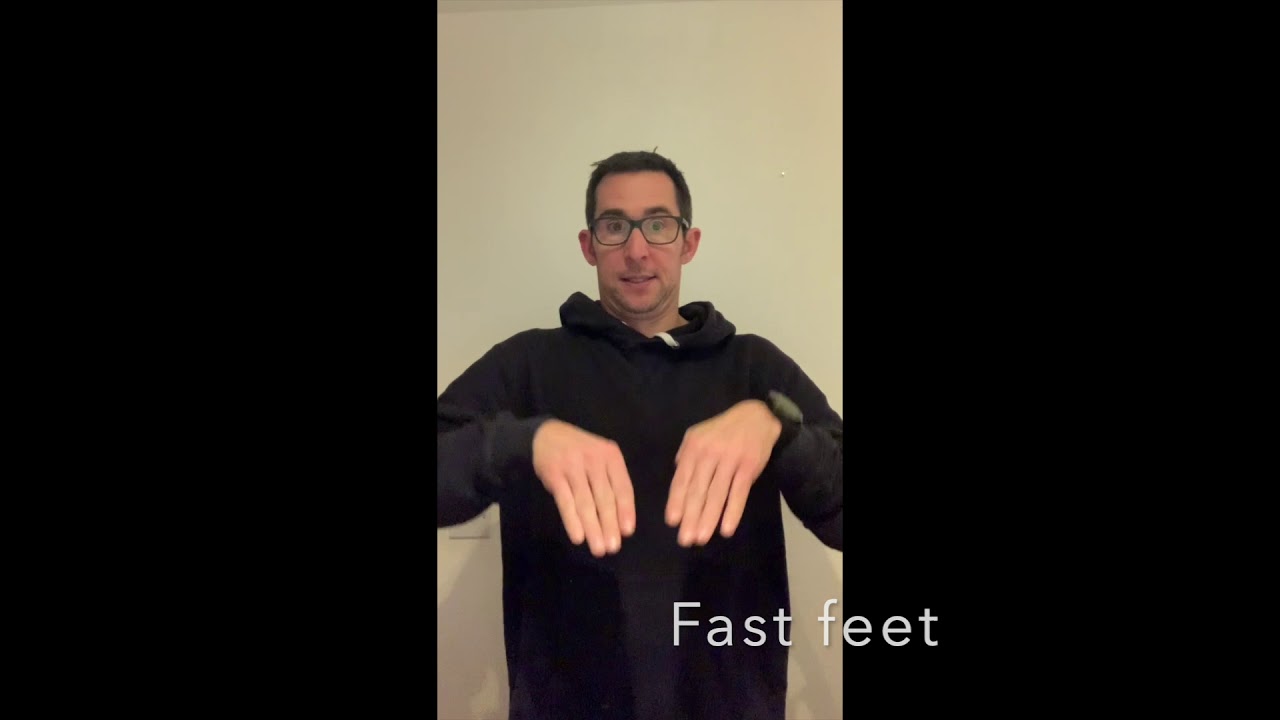 Running BSL Video Clip - YouTube