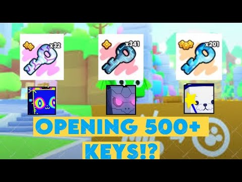 OPENING 500+ KEYS!! │ PS99 │ROBLOX - YouTube