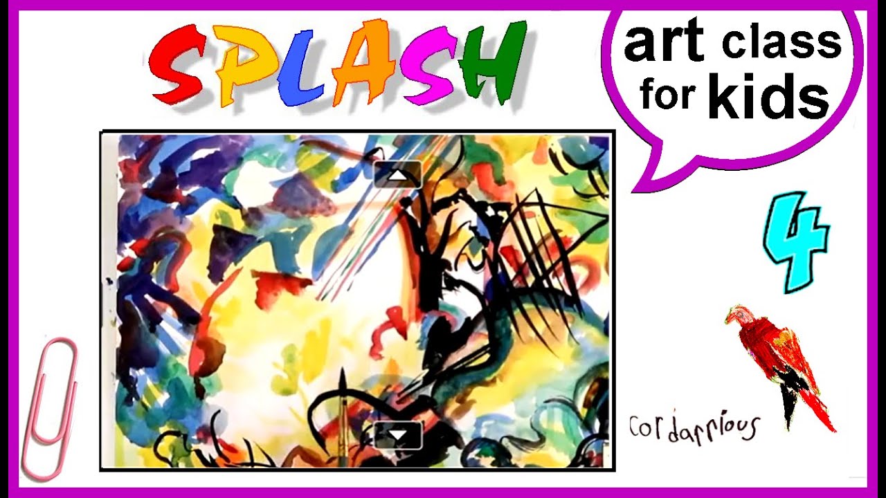 Art Classes for Kids #4 - Abstract Art: PAINT LIKE KANDINSKY- by SPLASH ...