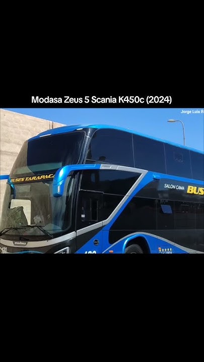 Modasa Zeus 5 (Scania K450c) Buses Tarapaca SPA Máquina 120 - YouTube