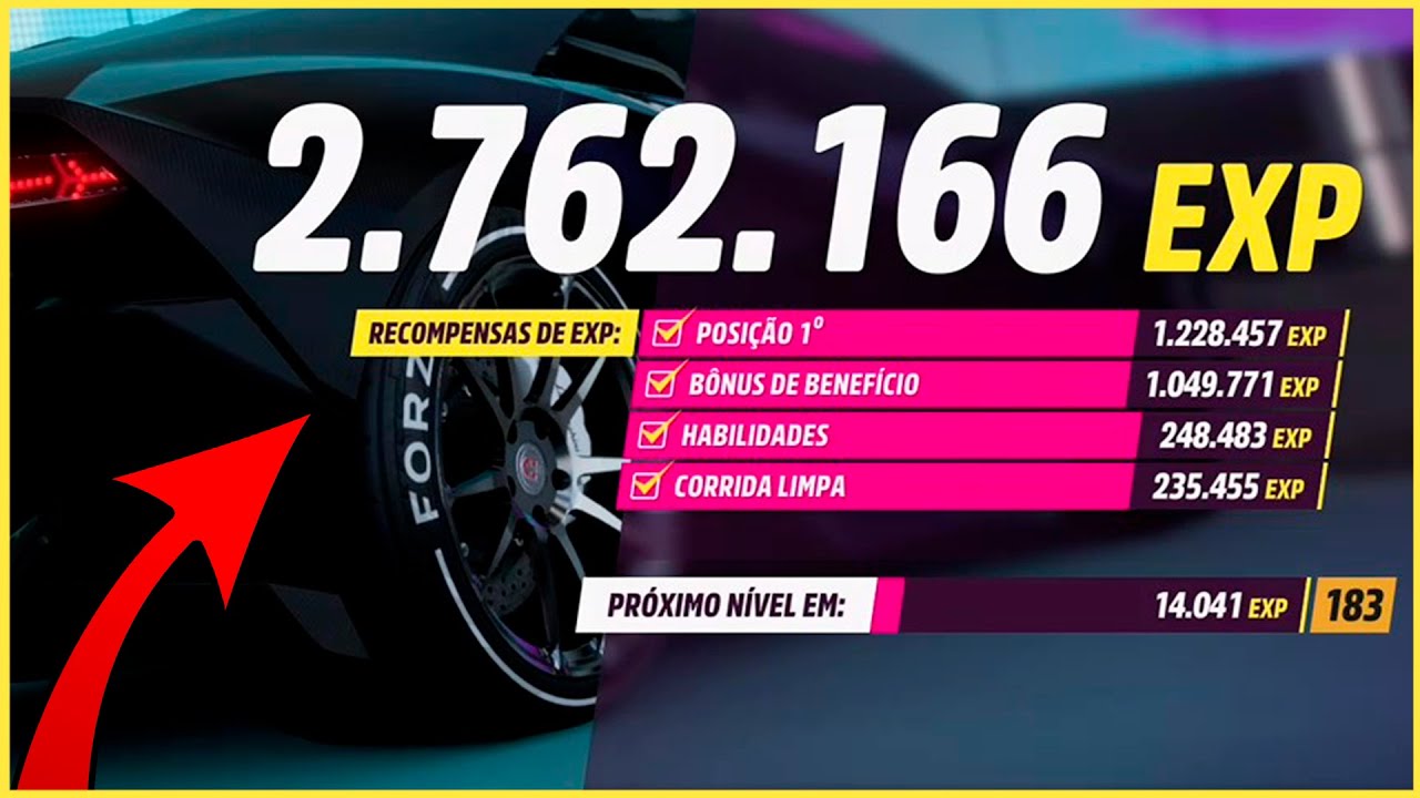 How I Got 2,762,166 EXP in Forza Horizon 5 - YouTube