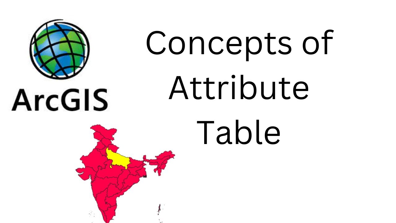 Attribute Table In Arcgis Hindi Youtube