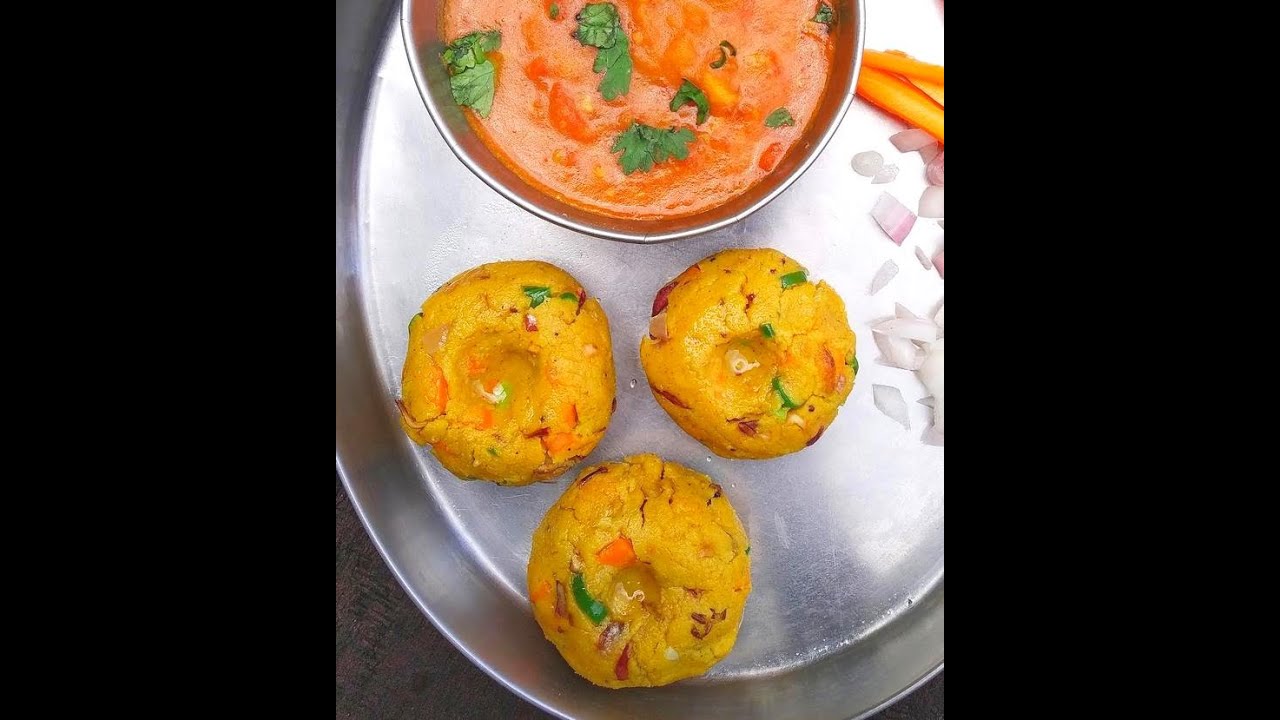 Quick Vegetable Mudde recipe with Little Millet - YouTube
