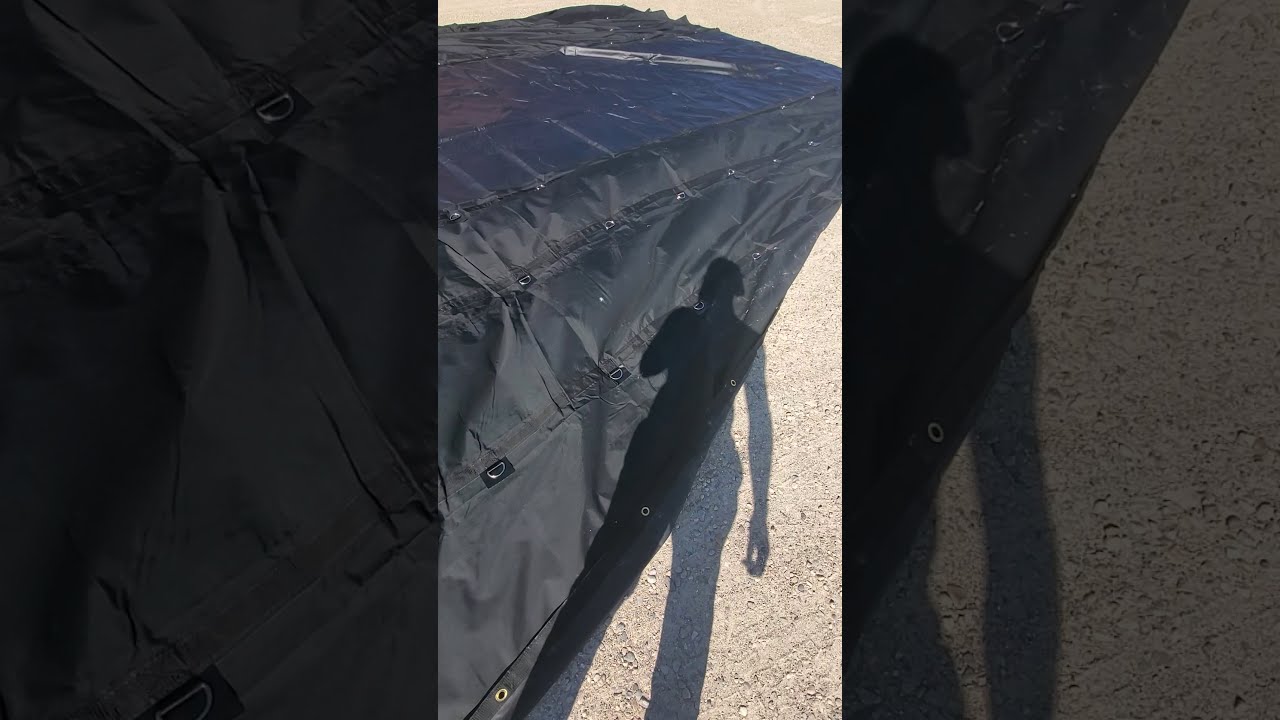 Lightweight Lumber Tarp Unboxing - Carolina Tarps Lightweight Flatbed ...