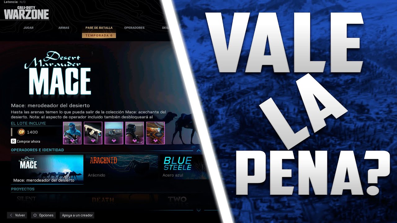 VALE LA PENA? MACE DESERT MARAUDER/MERODEADOR DEL DESIERTO! *ESPAÑOL ...