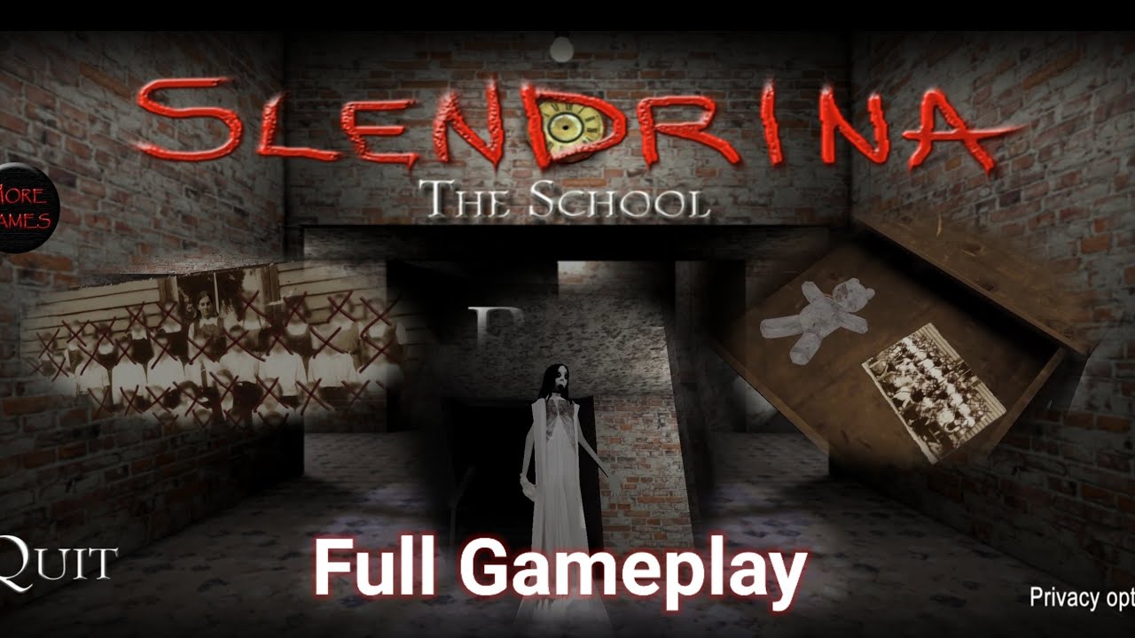 Slendrina The School Full Gameplay - YouTube