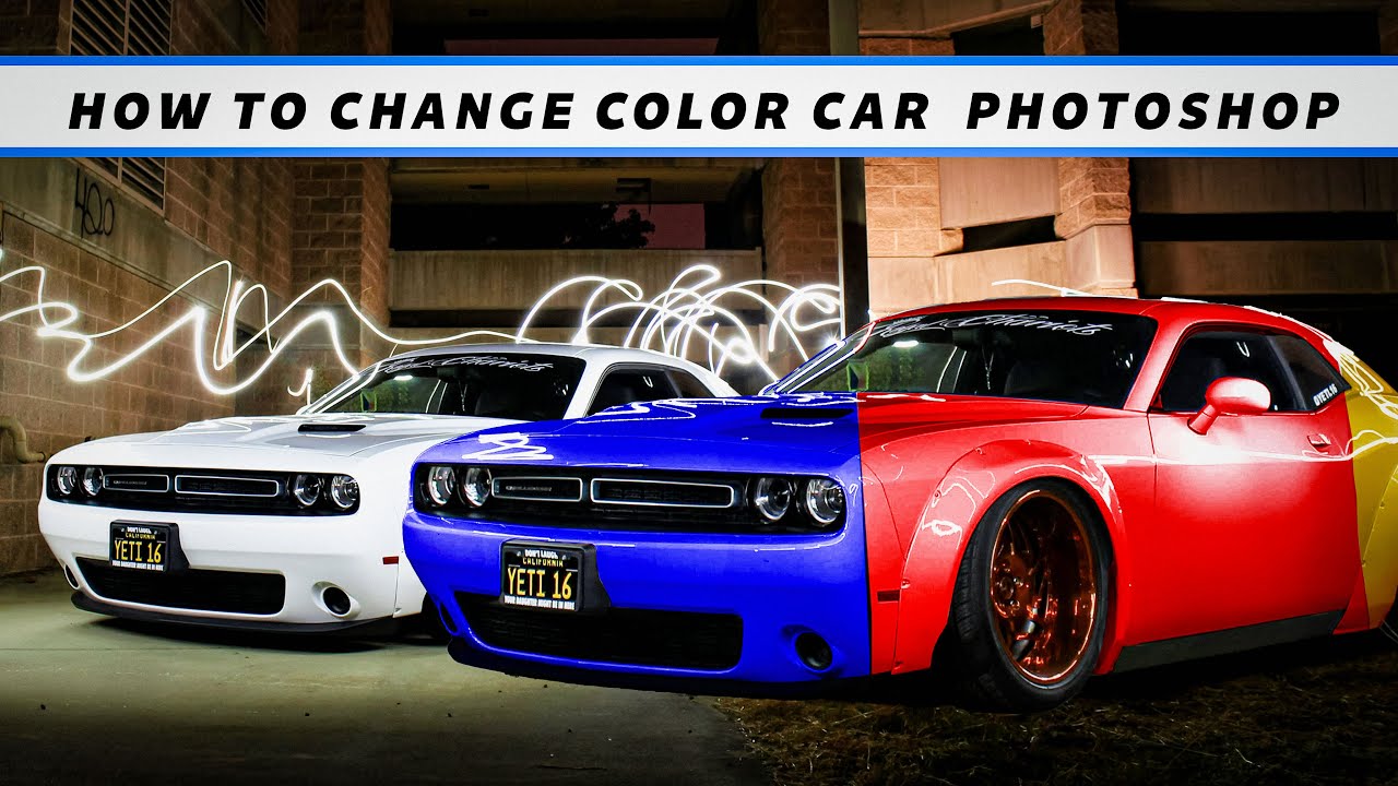 "Change Car Color in Photoshop in Just 1 Minute! 🎨 " - YouTube