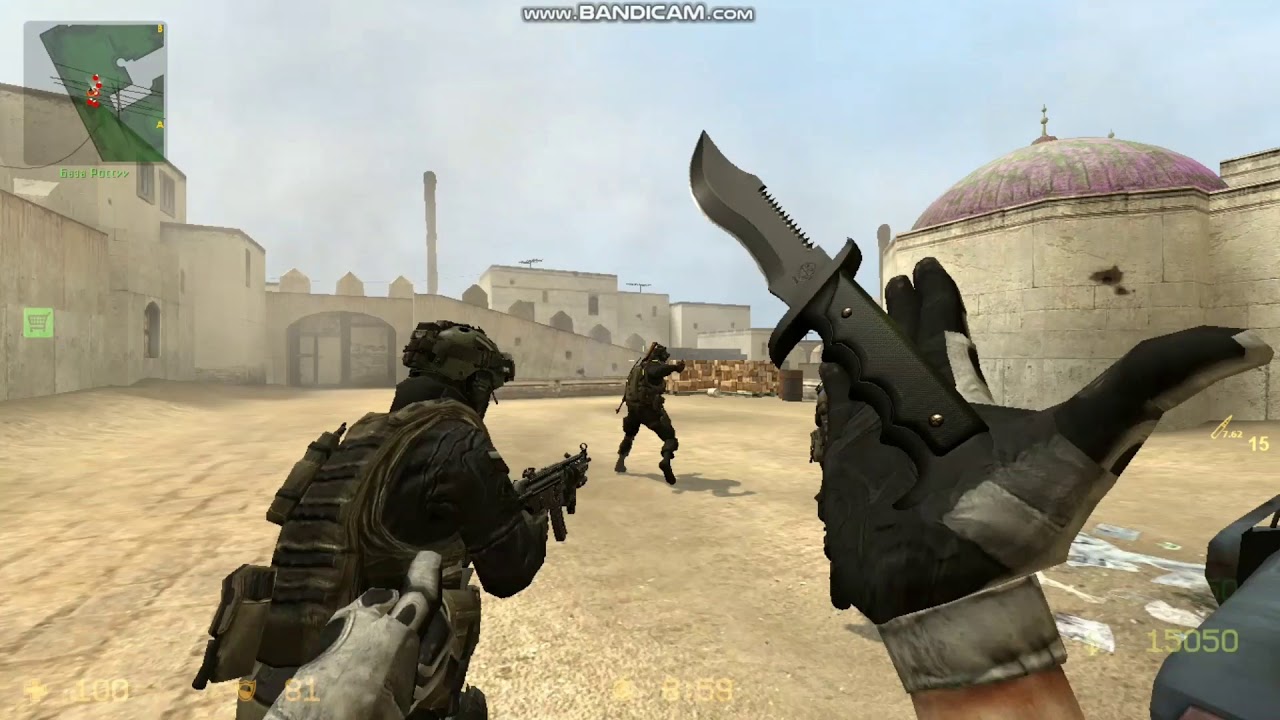 Обзор игры Counter Strike Source Modern Warfare 3 - YouTube