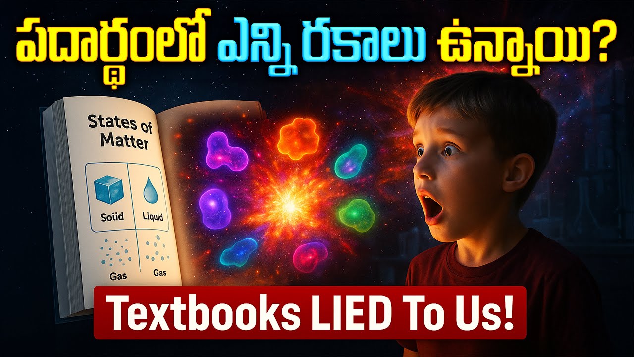 పదార్థంలో ఎన్ని రకాలు ఉన్నాయి | School Textbooks Were WRONG! How Many ...