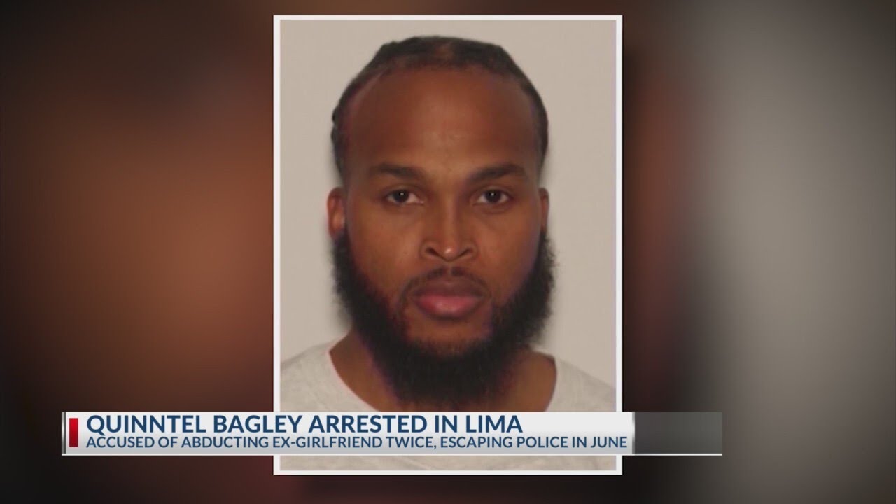Quinntel Bagley arrested in Lima - YouTube