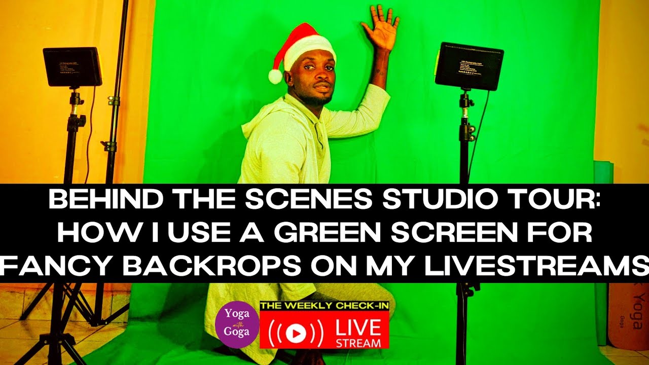 🔴247th LIVE STUDIO TOUR: HOW TO USE #greenscreen FOR VIRTUAL ...