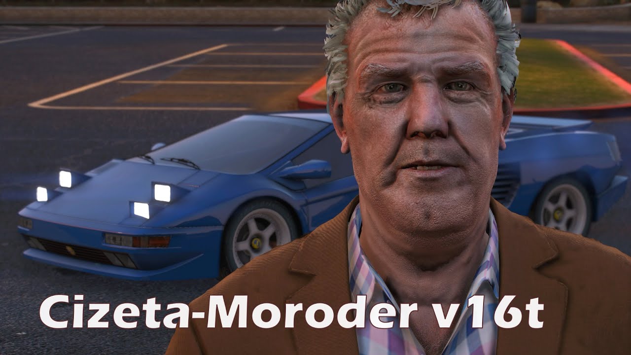 Iconic Cizeta Moroder V16T Tribute Animation - YouTube